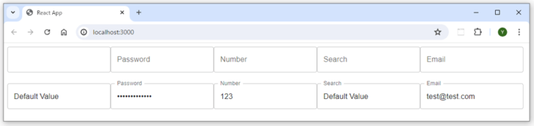 【React】Material UI(MUI)のTextFieldコンポーネントの使い方 - IT Information